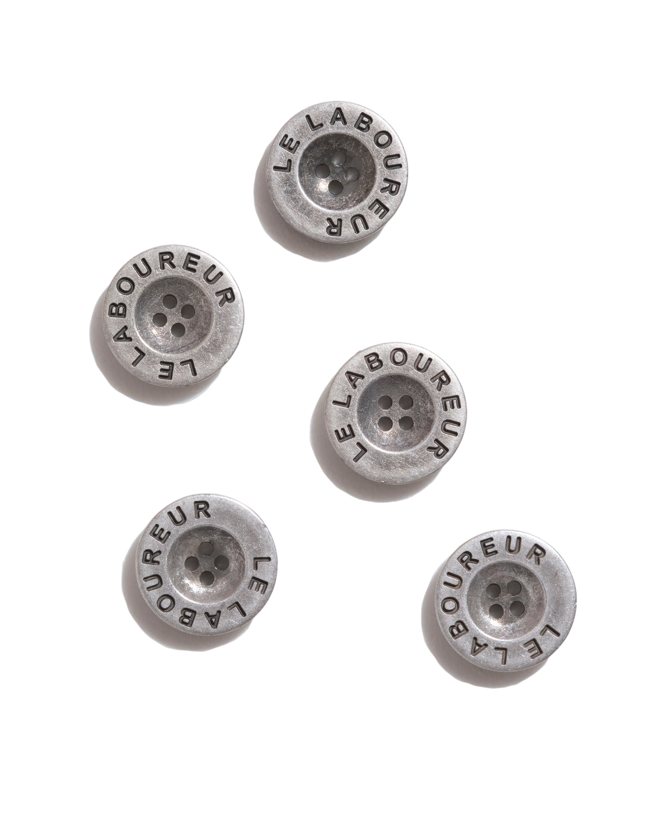 Set of 5 22mm plastic buttons – La Blouse de Lyon