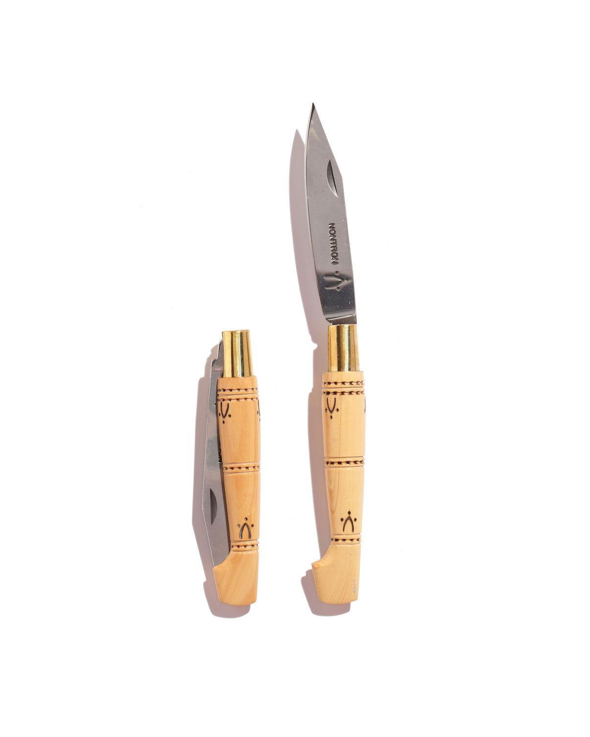 Nontron N°12 à virole fixe - la coutellerie nontronnaise – La Blouse de ...